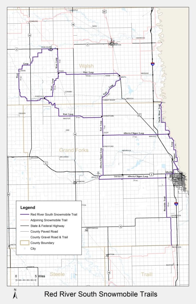 7 – Red River South Trail « Snowmobile North Dakota Official Website